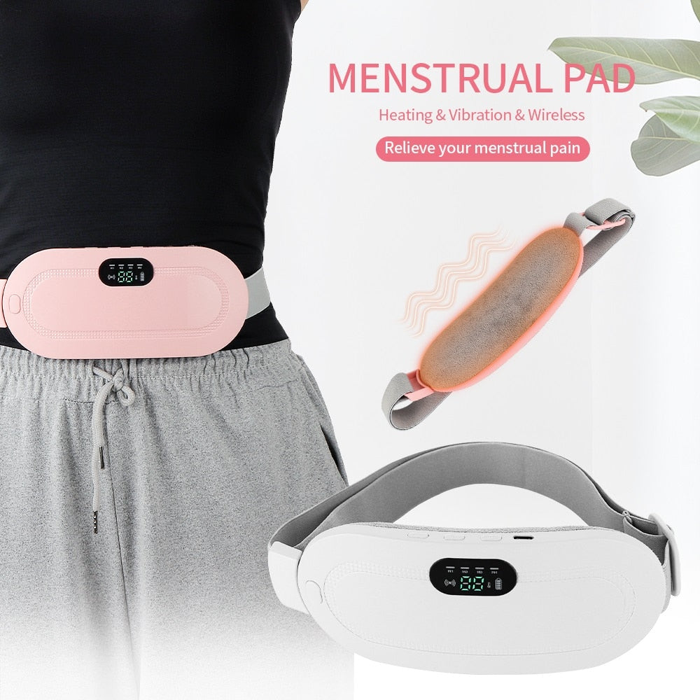 SILK ROLLA - Menstrual Heated Belt For Period Pain Relief, Natural Per ...